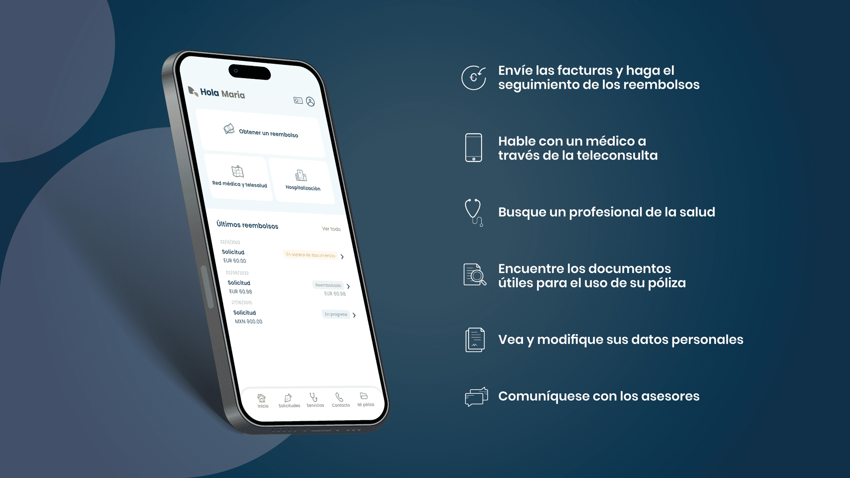 Aplicación Easy Claim | APRIL International